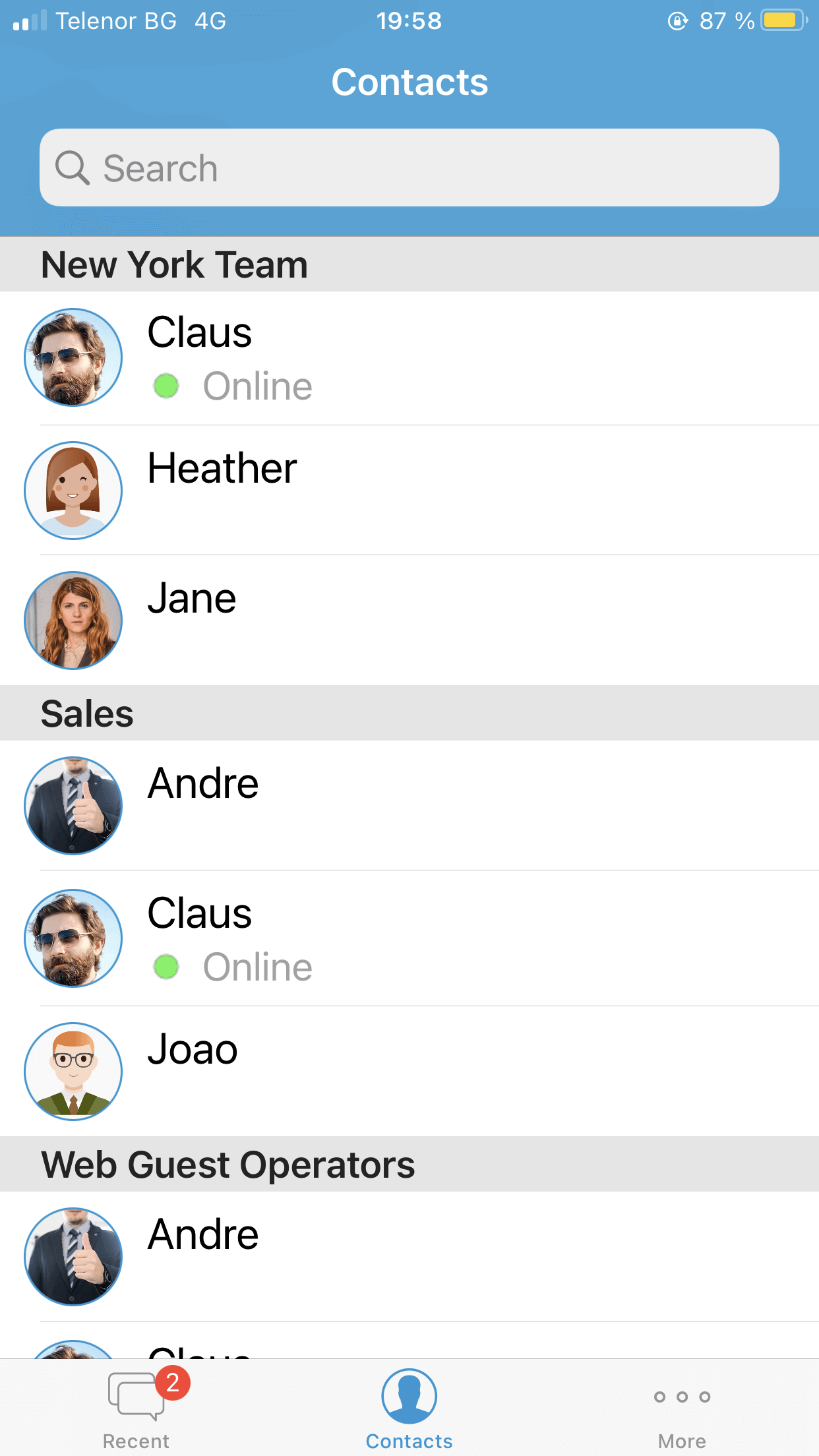 Encrypted Messaging App Features For IOS And Android - Brosix