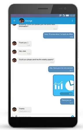 Encrypted Messaging App Features For IOS And Android - Brosix