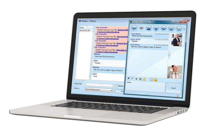 Business Chat Features for Encrypted Team Collaboration - Brosix IM