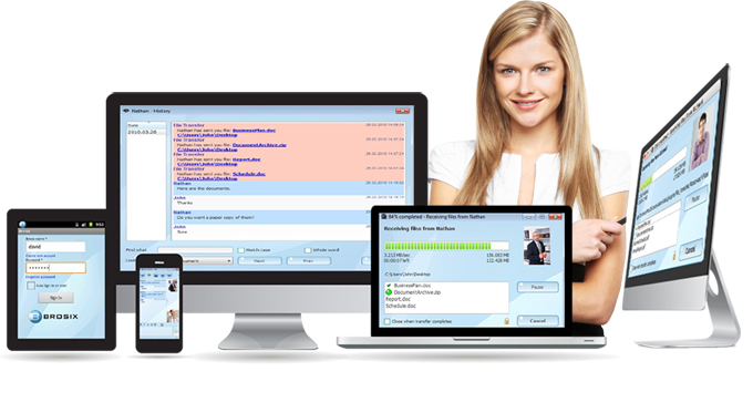 Instant Messaging Features | Brosix