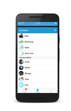 Encrypted Messaging App Features For IOS And Android - Brosix