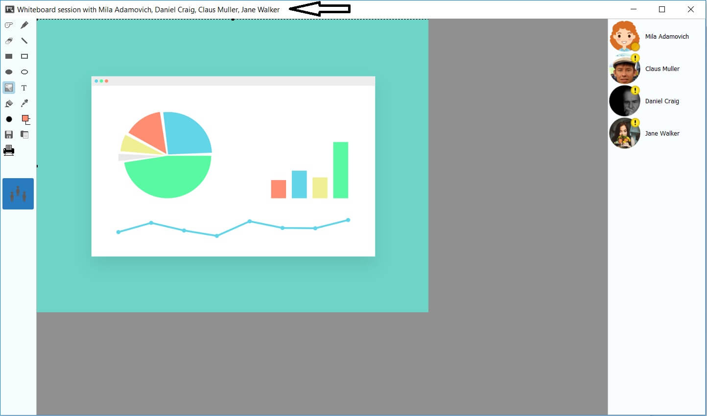 Whiteboard Drawing Feature for Efficient Team Collaboration - Brosix
